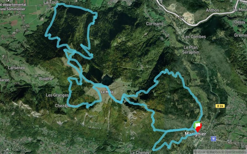 Trace de Trail : Ultra Tour du Môle 2020 - 35 km