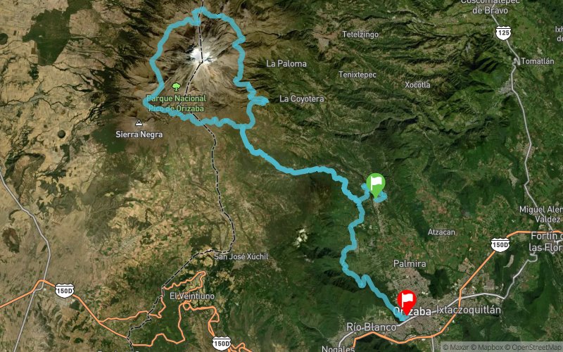 Trace de Trail : 2023 SSKY ULTRAPICO 100K