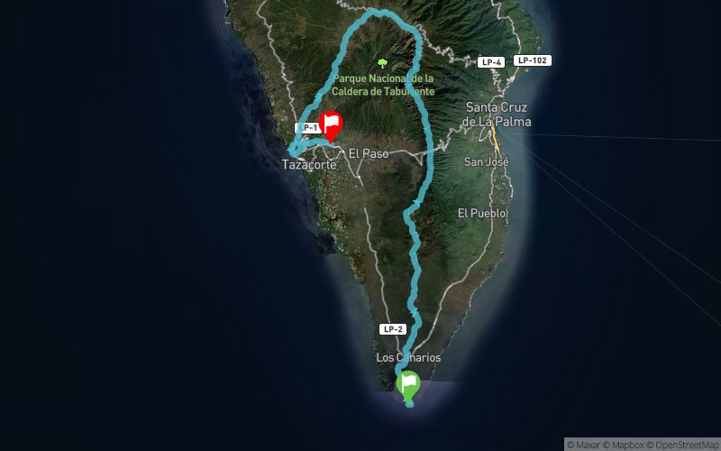 Trace de Trail : Transvulcania 2024