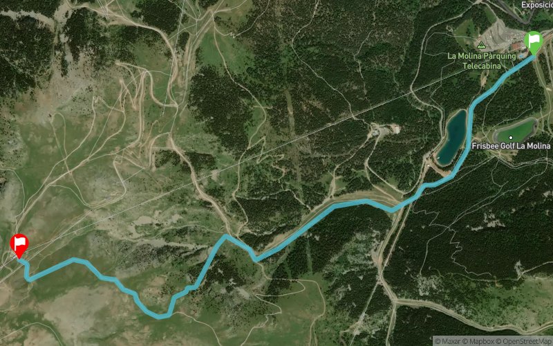 Trace de Trail : La Molina Nit Pirineu 2025 Intermitja