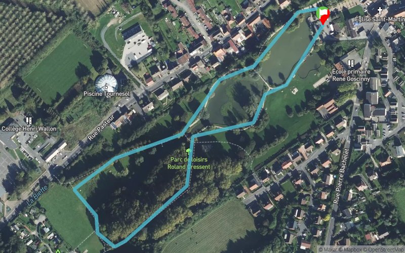 Trace de Trail : 1Km I Enfant