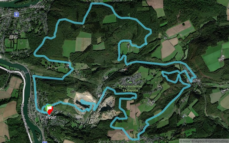 Trace de Trail : Festitrail 22K - Tour des Vaillants